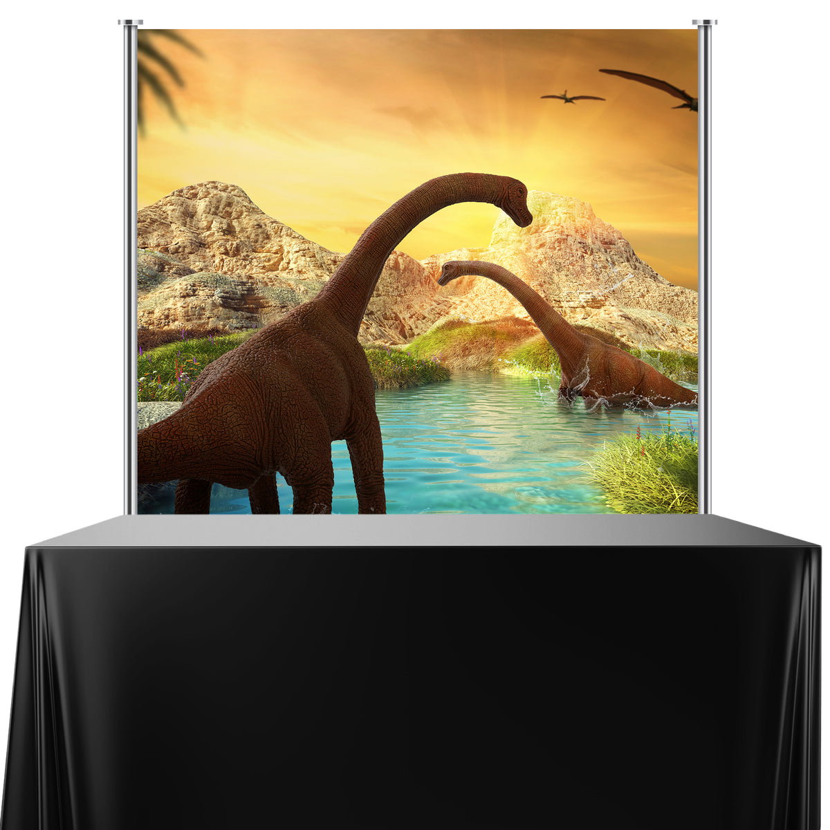 Dinosaur Backdrop – Inspired Party Backdrops
