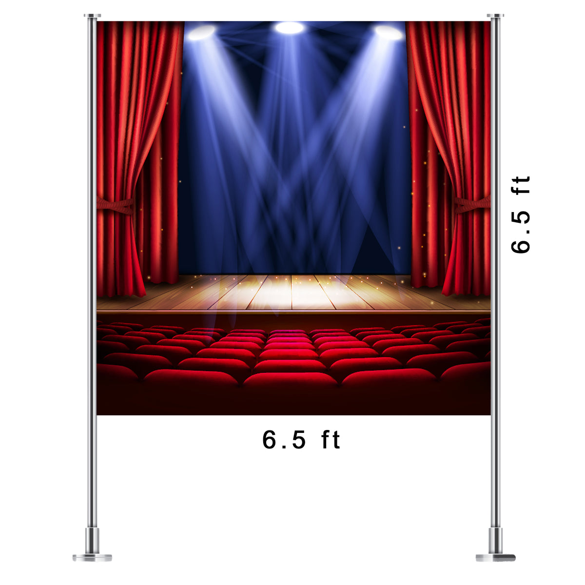 Movie Cinema Backdrop – Inspired Party Backdrops