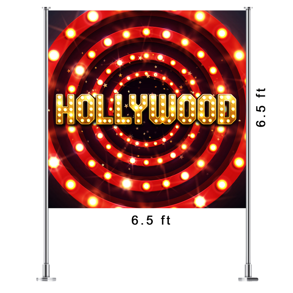 Hollywood Sign Backdrop – Inspired Party Backdrops