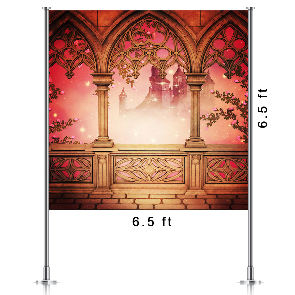 Princess Castle Backdrop – Inspired Party Backdrops