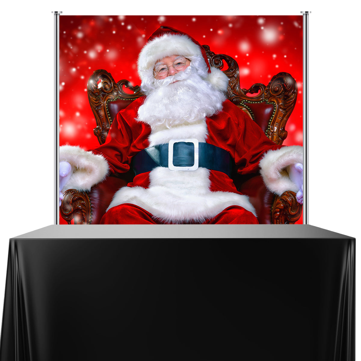 Santa Backdrop – Inspired Party Backdrops